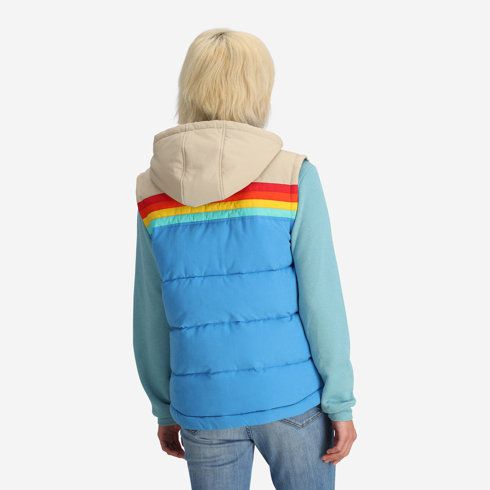 Women's Epic Bluebird Puffer Hooded Vest