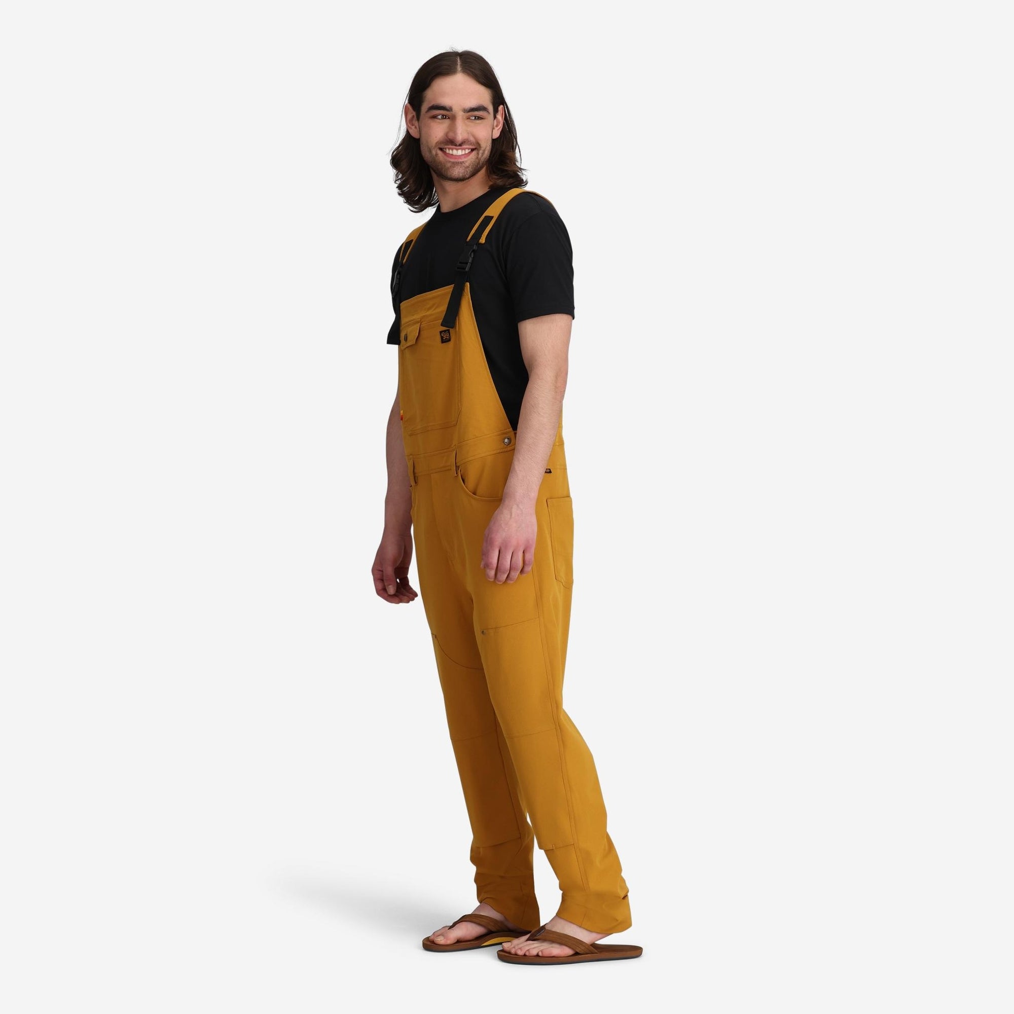 Men's Jethro Overall in Goldenrod