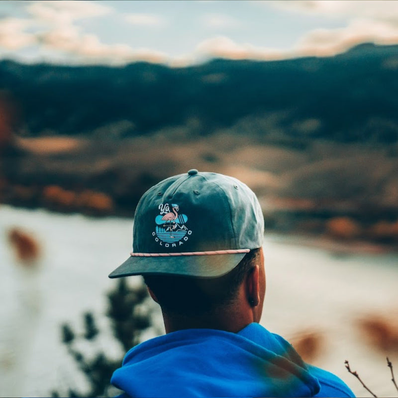 Yardbird Flamingo Rider Rope Hat