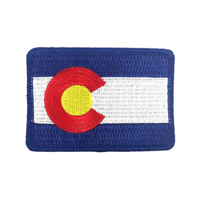 Colorado Flag Patch | Colorado C Flag Patch | YoColorado