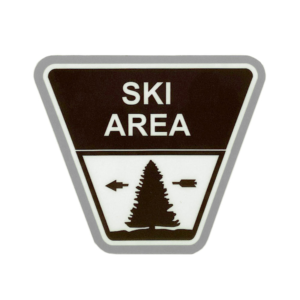 Ski Area Sticker
